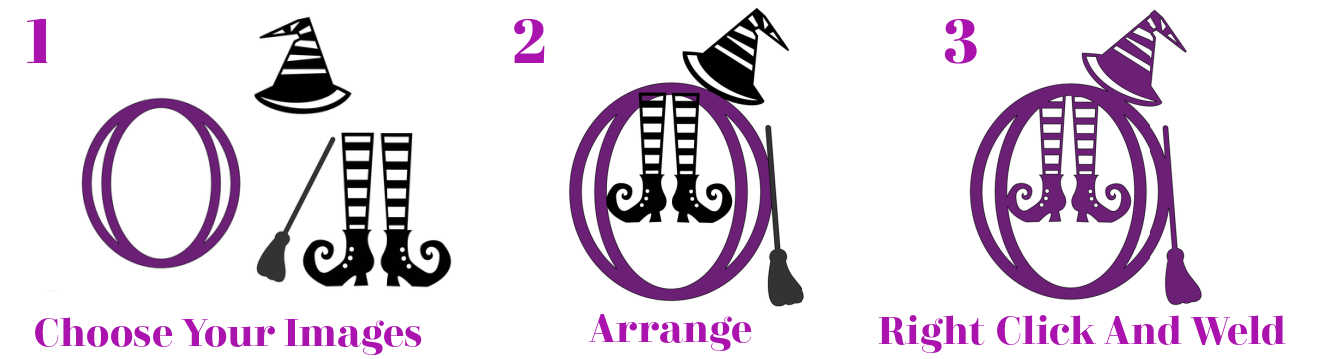 Halloween Alphabet Letters And Numbers SVG Set ⋆ Extraordinary Chaos