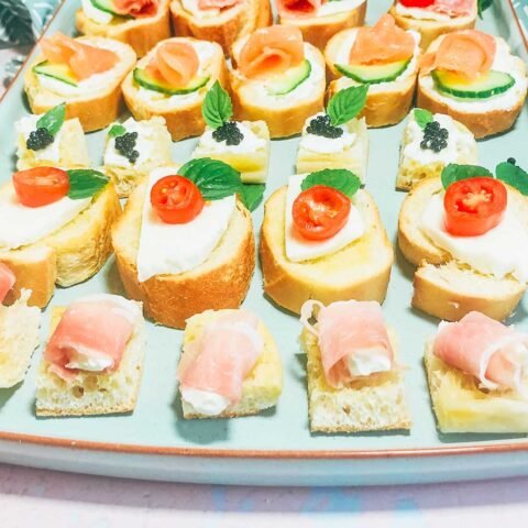 Quick And Easy Cold Canapés (To Make Ahead) Extraordinary Chaos