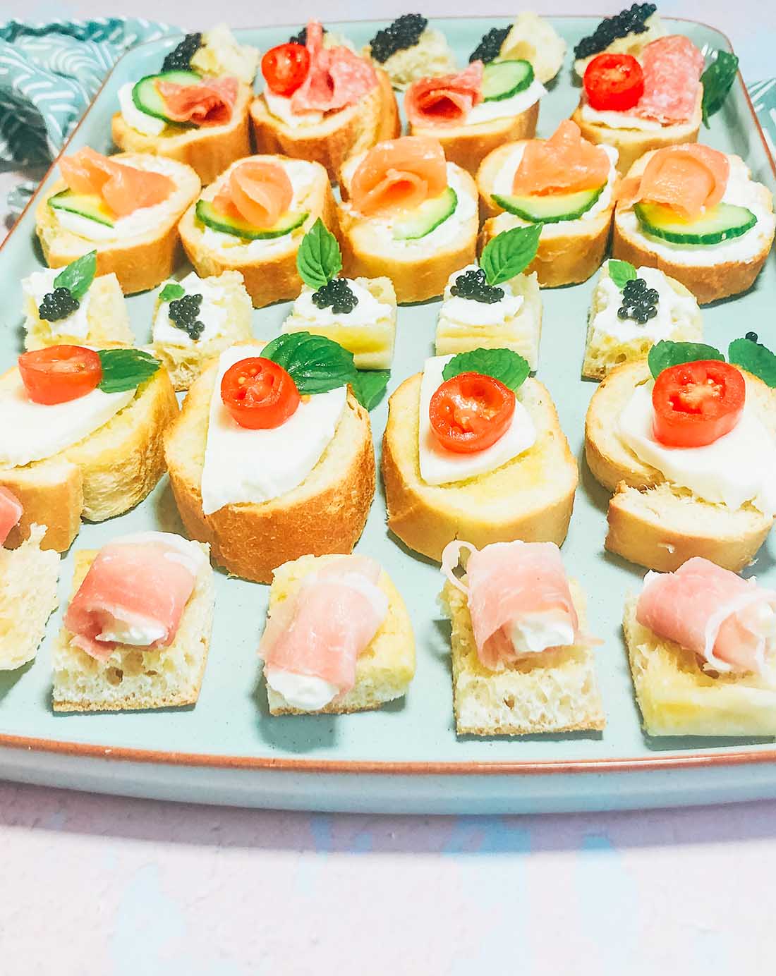 Quick And Easy Cold Canapés (To Make Ahead) Extraordinary Chaos