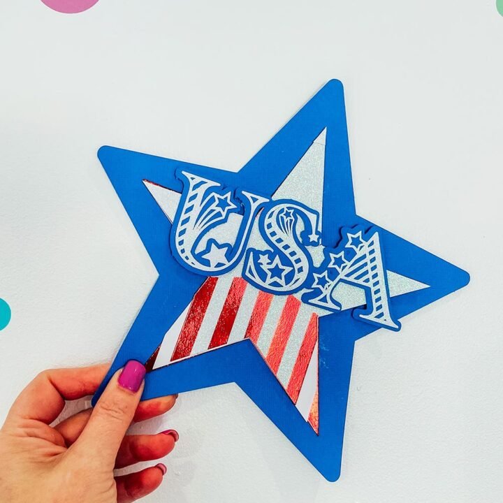 Stars and Stripes SVG Alphabet (For 4th July Crafts) Extraordinary Chaos