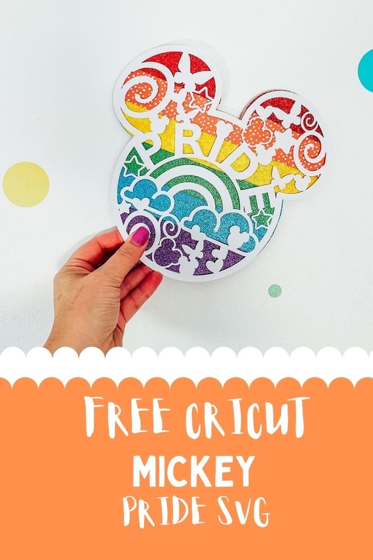 Free Mickey Pride SVG For Crafting ⋆ Extraordinary Chaos