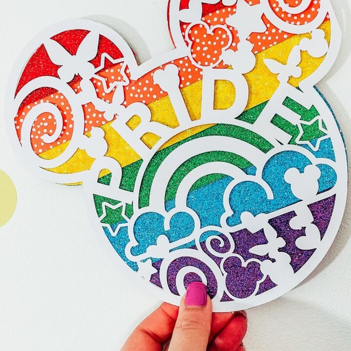 Free Mickey Pride SVG For Crafting ⋆ Extraordinary Chaos