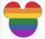Free Mickey Pride SVG For Crafting ⋆ Extraordinary Chaos