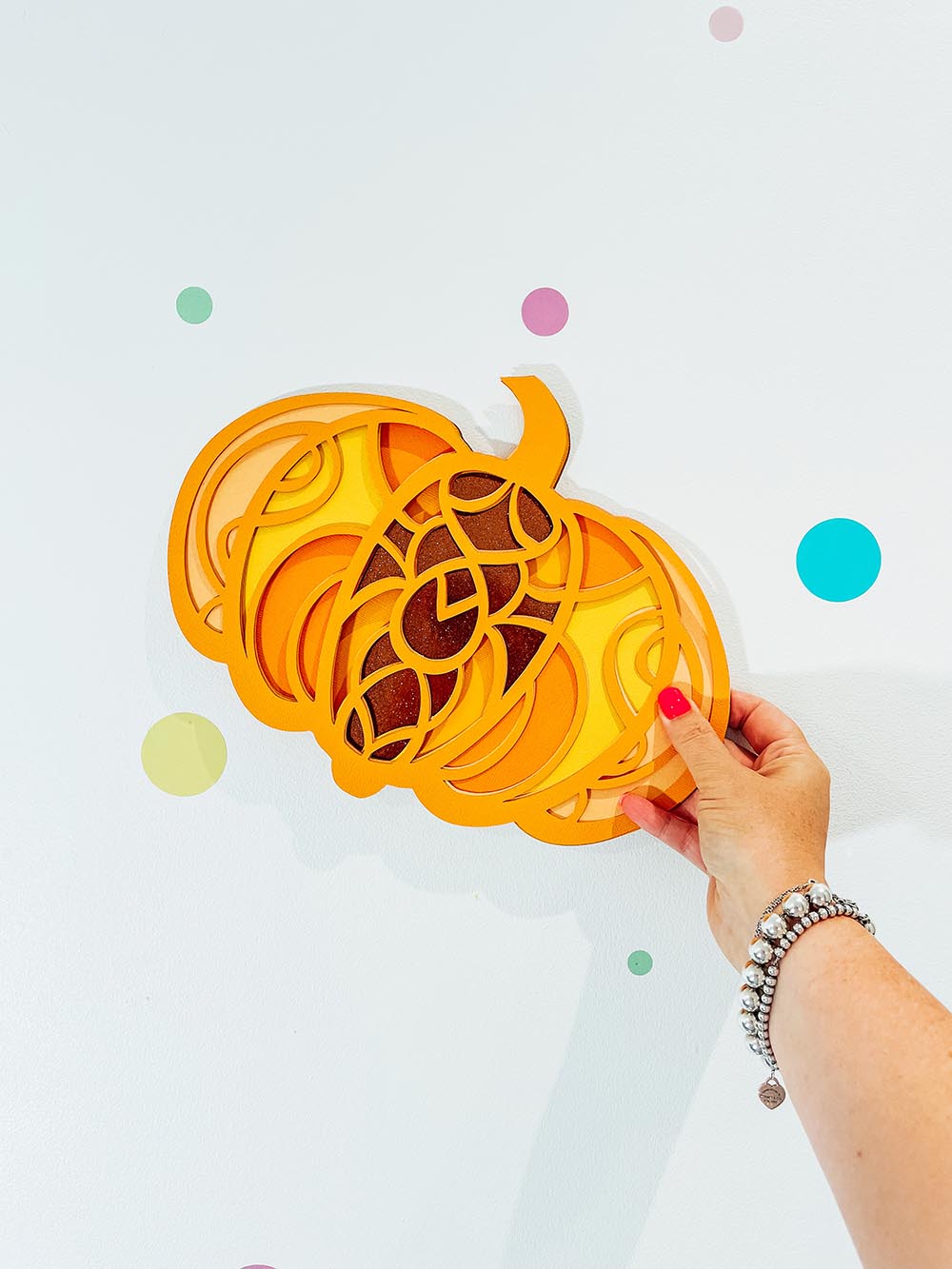 Layered Fall Pumpkin SVG Free Download ⋆ Extraordinary Chaos