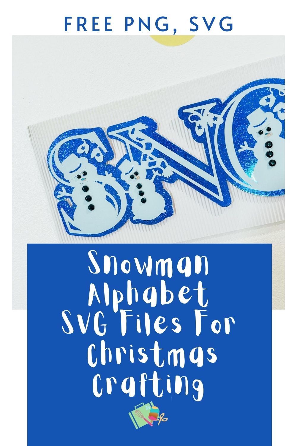 Snowman SVG Free Alphabet, Letters & Numbers ⋆ Extraordinary Chaos