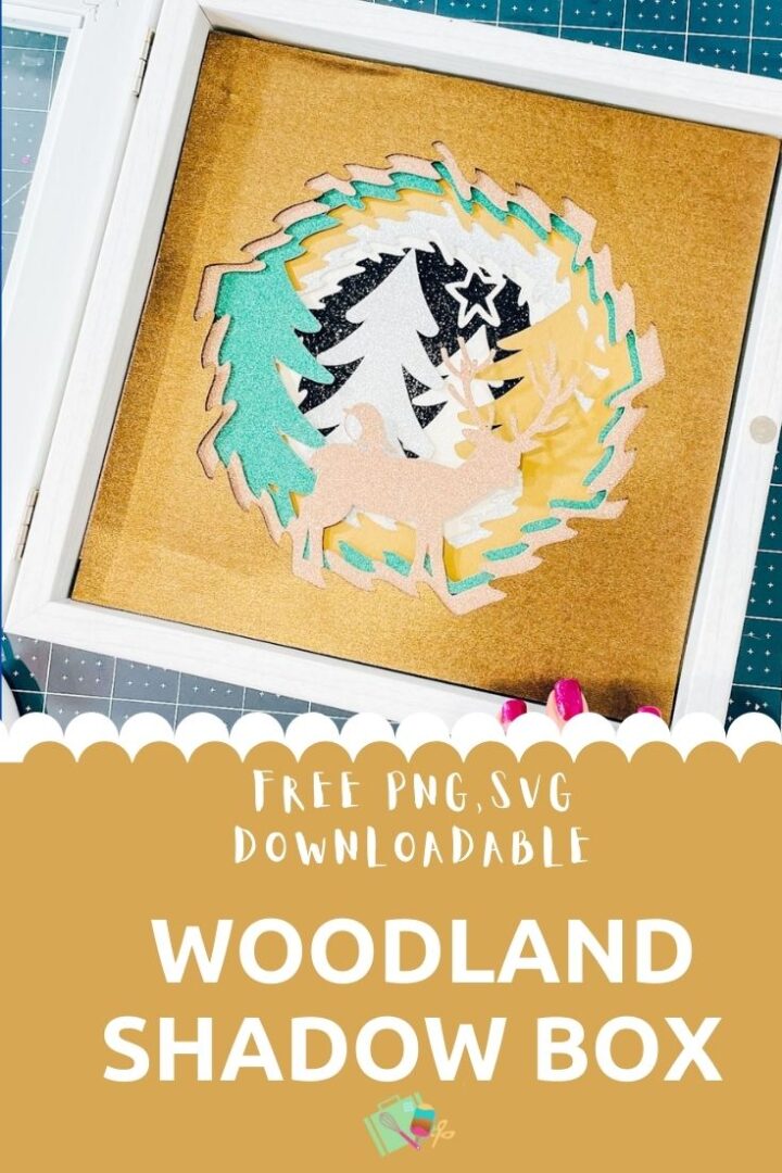 Free Christmas Shadow Box SVG ( AndTutorial) ⋆ Extraordinary Chaos