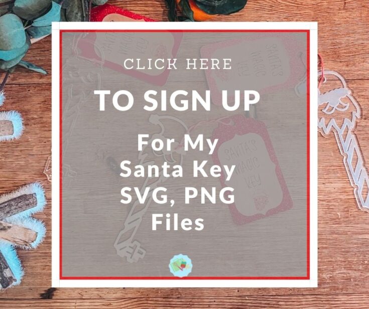 Santa Key SVG Free File (For Glowforge & Cricut) ⋆ Extraordinary Chaos