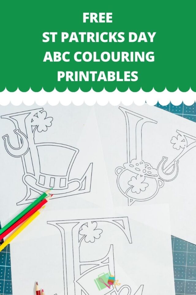 ABC St Patricks Day Coloring Pages (Alphabet) ⋆ Extraordinary Chaos