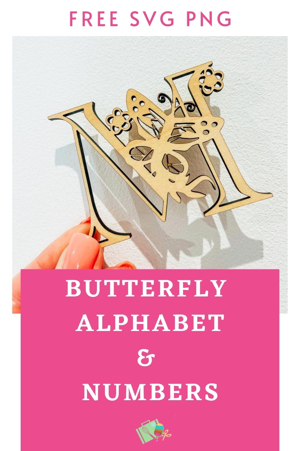 Free SVG Butterfly Letters & Numbers ⋆ Extraordinary Chaos