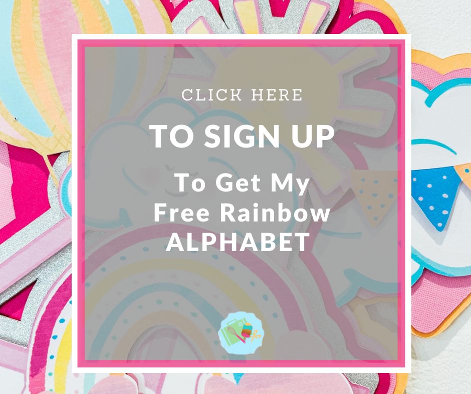 Free Printable Rainbow Letters And Numbers ⋆ Extraordinary Chaos