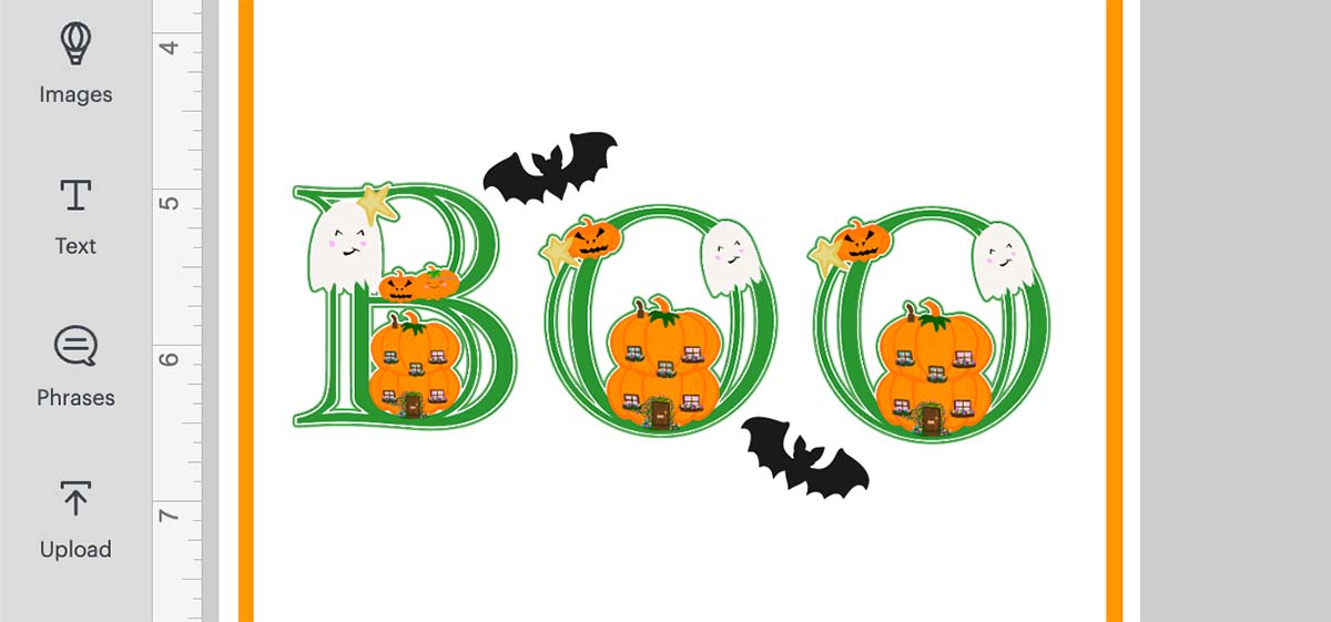 Printable Halloween Pumpkin Alphabet Letters & Numbers For Stickers ⋆ ...