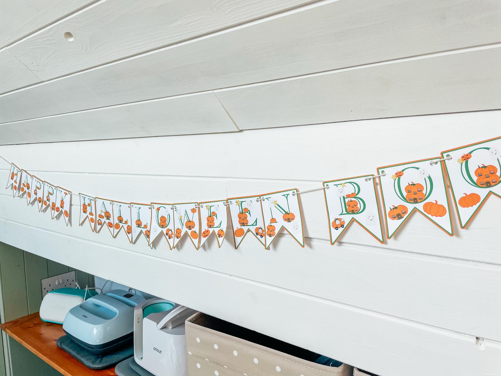 Free Boo Happy Halloween Banner Printable ⋆ Extraordinary Chaos