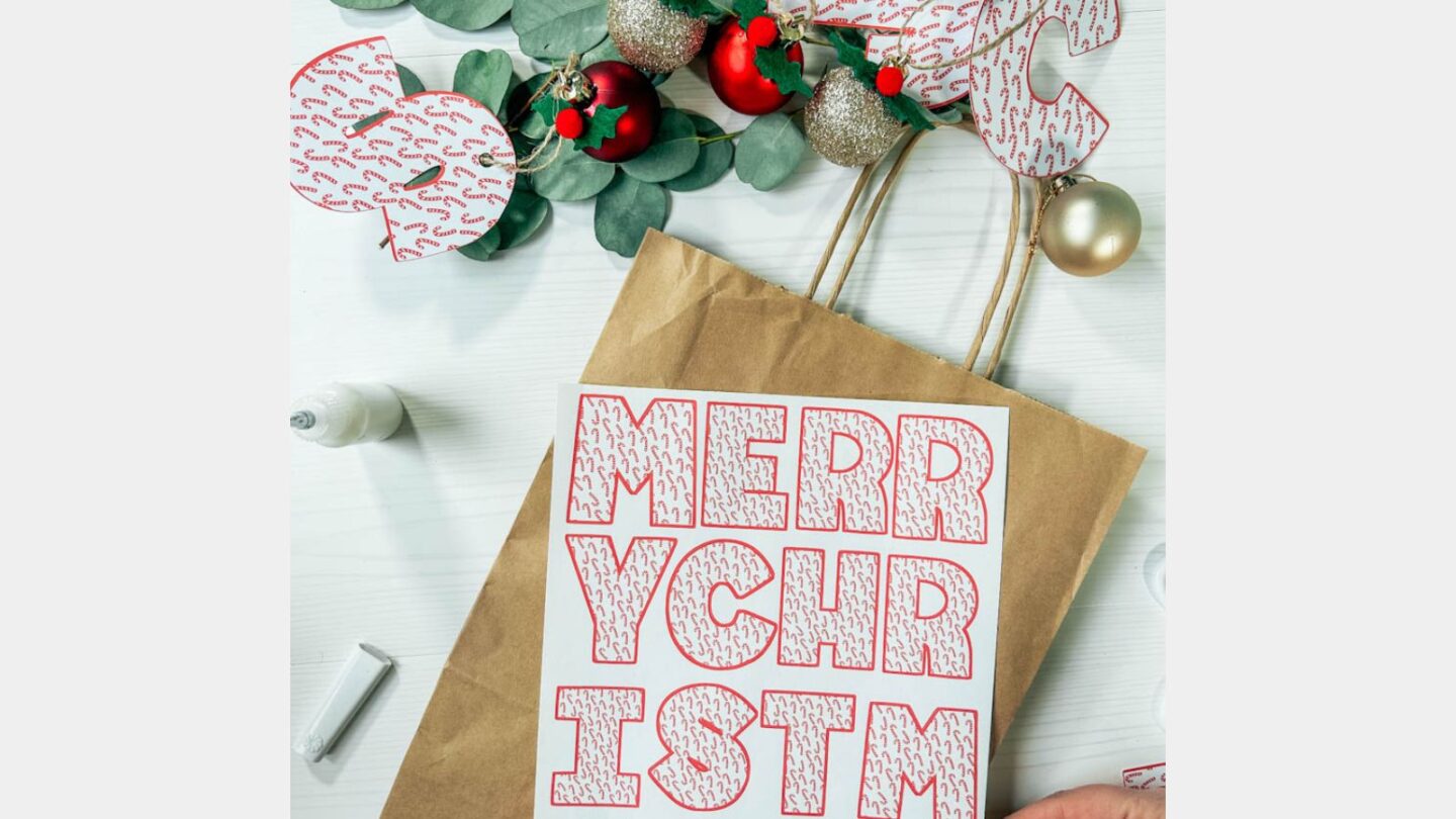 Free PNG Printable Christmas Alphabets For Crafting and Card Making ⋆ ...