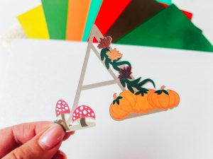 Free Printable Autumn Fall PNG Alphabet Letters and Numbers ⋆ ...