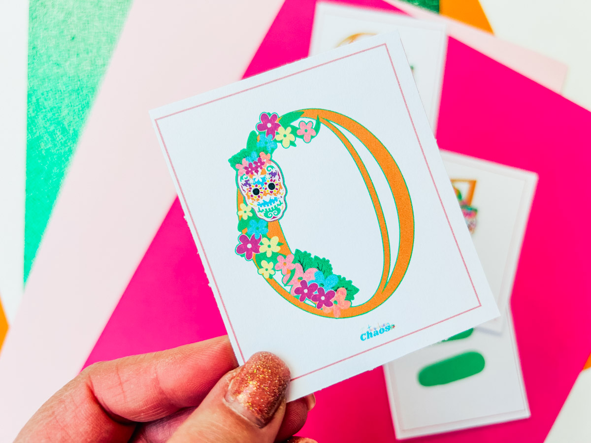 Free Printable Sugar Skull Number Flash Cards ⋆ Extraordinary Chaos