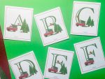 Free Printable PDF Christmas Truck Alphabet Flash Cards ⋆ Extraordinary ...