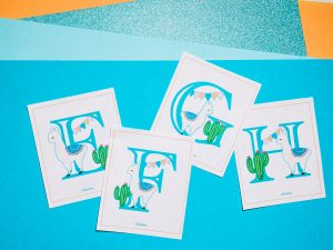 Free Printable Llama Alphabet Flash Cards ⋆ Extraordinary Chaos