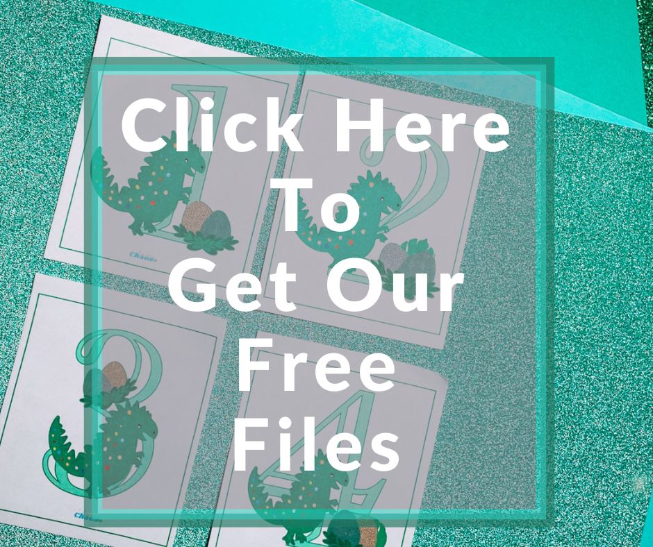 Free Printable Dinosaur Number Flash Cards ⋆ Extraordinary Chaos