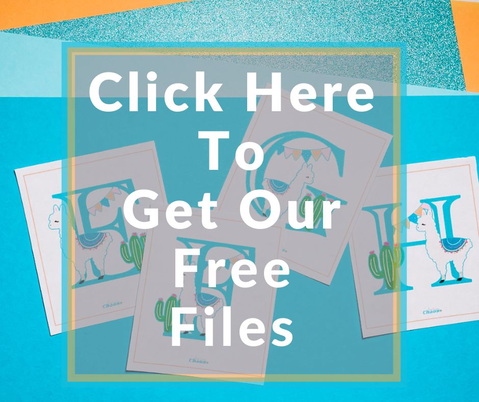 Free Printable Llama Alphabet Flash Cards ⋆ Extraordinary Chaos