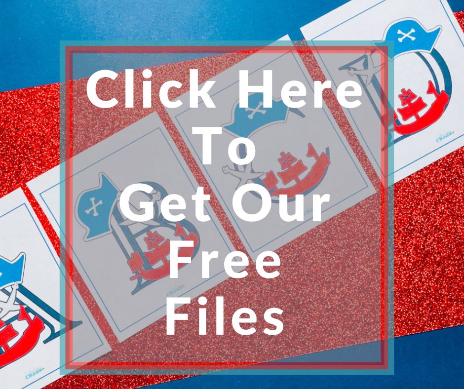 Free Printable Pirate Ship Alphabet Flash Cards ⋆ Extraordinary Chaos