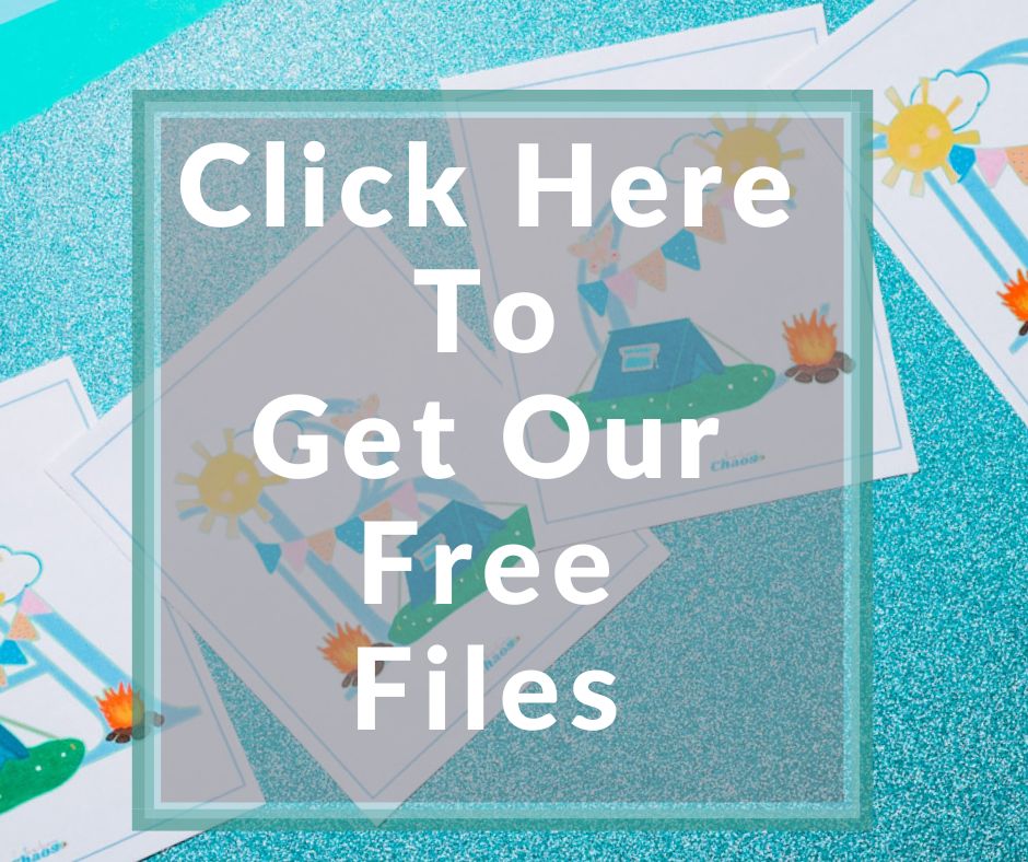 Free Printable Camping Alphabet Flash Cards ⋆ Extraordinary Chaos