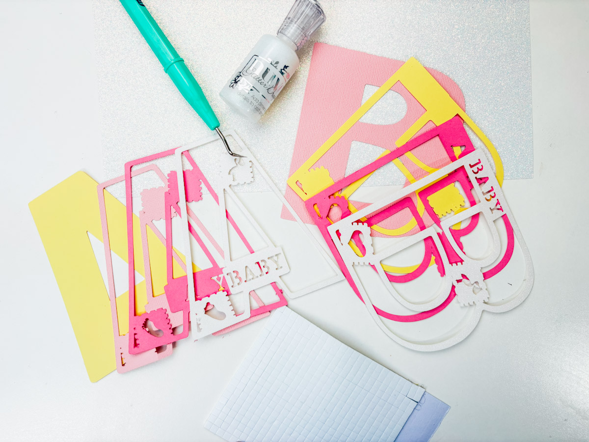 Step-by-Step Tutorial: Creating Multi-Layered Baby Letters ⋆ ...