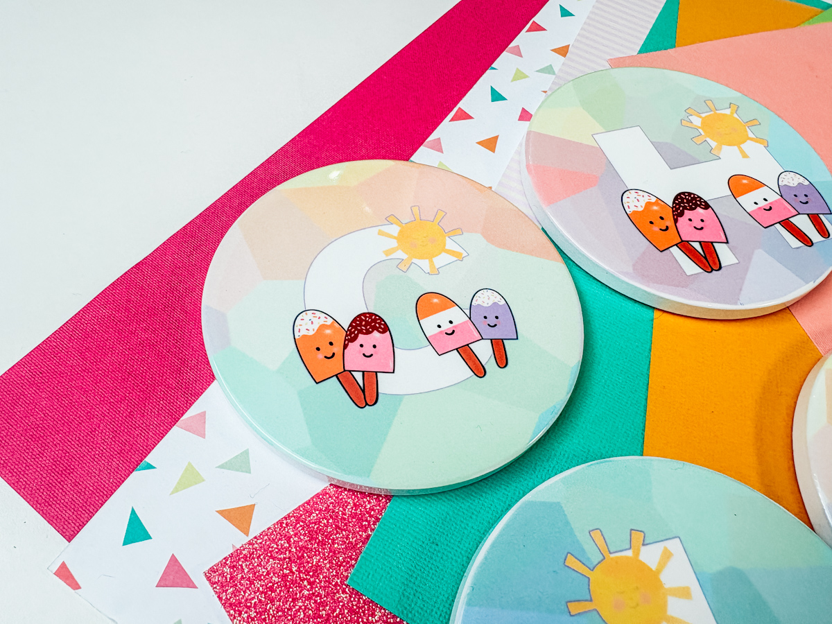 Cute Ice Lollies Alphabet and Number Set ⋆ Extraordinary Chaos